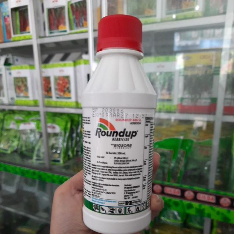 Jual Herbisida Roundup 200 ml 100% ORIGINAL - Obat Pembasmi Rumput Liar ...