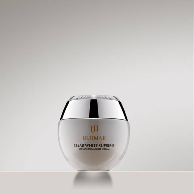 Jual Ultima II Clear White Supreme Enhancing Night Cream 50ml (ORIGINAL ...