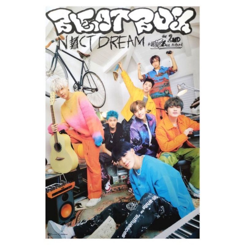 Jual POSTER BEATBOX NCT DREAM DIGIPACK ONLY OFFICIAL SM | Shopee Indonesia