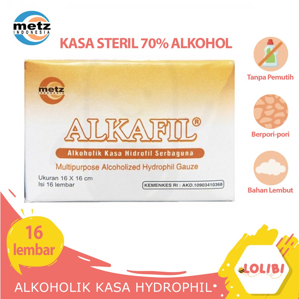 Jual Alkafil Kain Kasa 1 Box Isi 16 pcs / Kasa Alkohol Bayi | Shopee ...