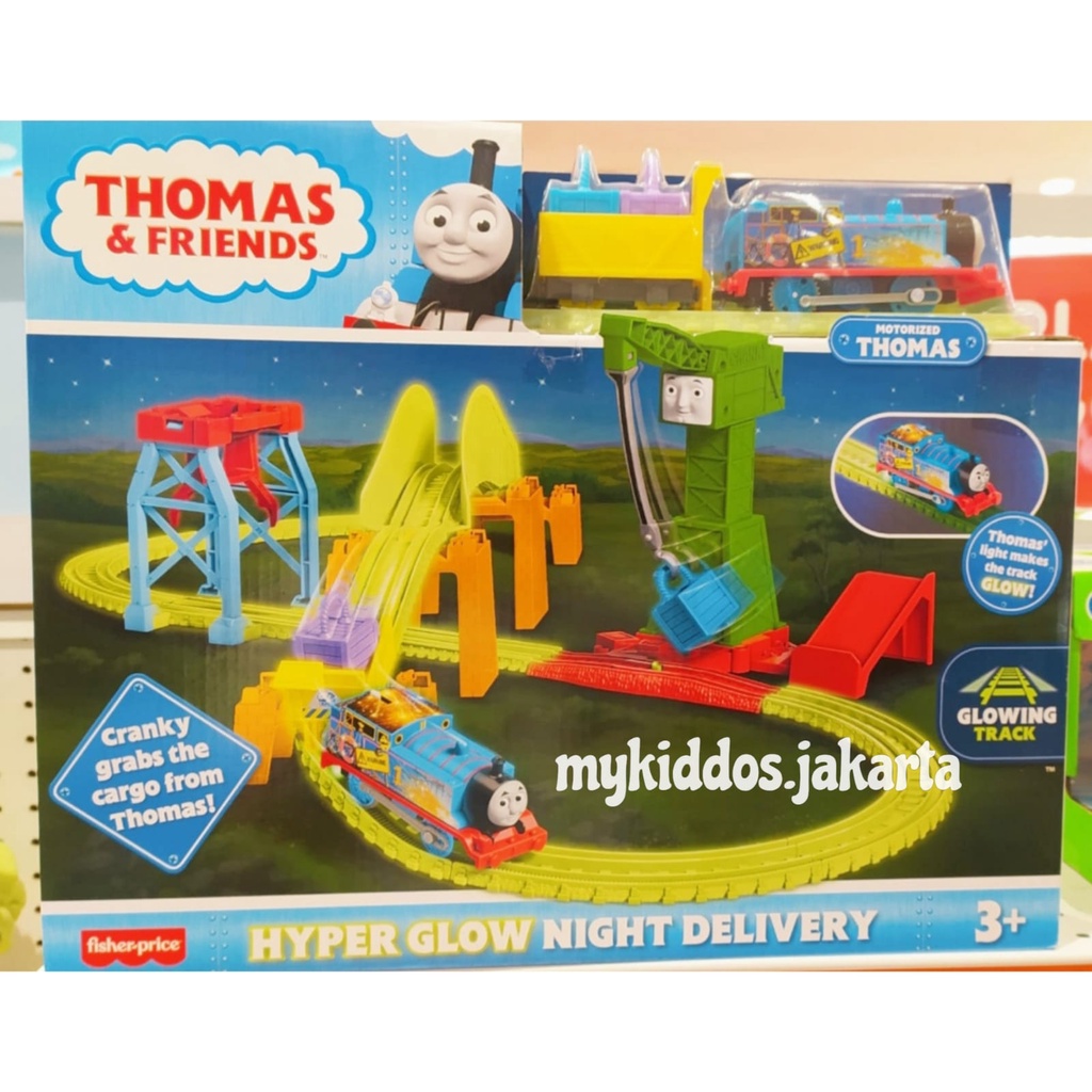 Jual Thomas & Friends Track Master : HYPER GLOW NIGHT DELIVERY Playset ...