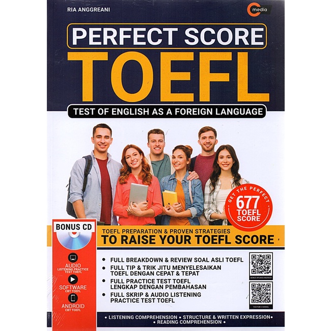 Jual Gramedia Pontianak-PERFECT SCORE TOEFL (PLUS CD) | Shopee Indonesia