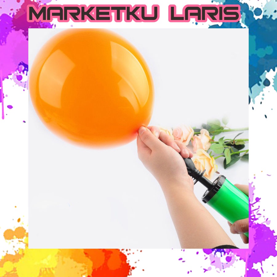 Jual MKL - Pompa Balon Tangan Manual Warna Warni / Pompa Tangan R680 ...
