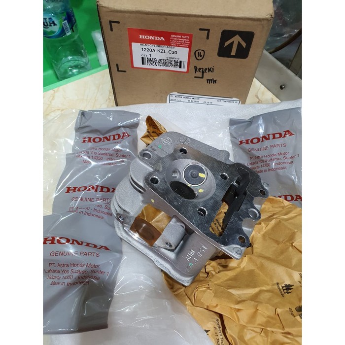 Jual CYLINDER HEAD BEAT FI INJEKSI PERTAMA ASLI ORIGINAL HONDA 1220A ...