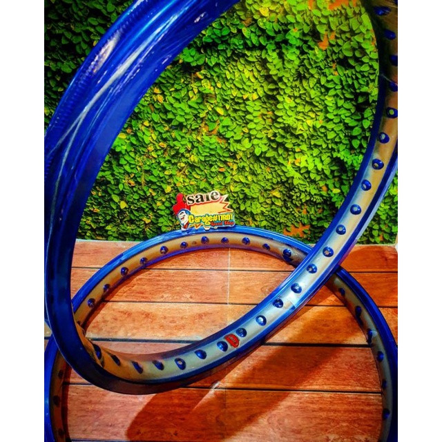 Jual Velg Akront Morad Spain Alloy Model Cekung Twotone Blue Silver ...