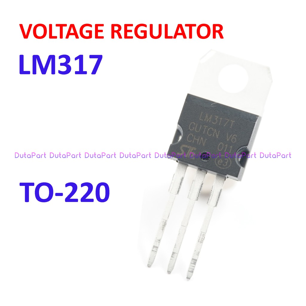 Jual LM317 LM317T LM 317 Adjustable Voltage Regulator IC 1.2V to 37V 1.5A | Shopee Indonesia