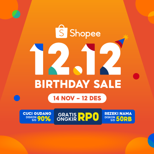 Harbolnas | Shopee 12.12 Birthday Sale - Voucher