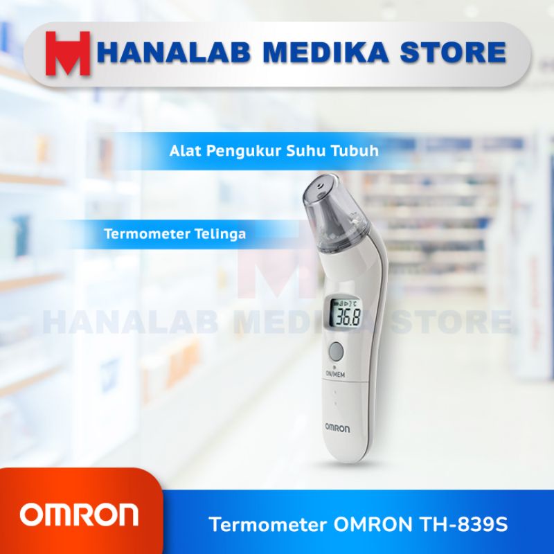Jual OMRON Termometer Telinga TH839S | Shopee Indonesia