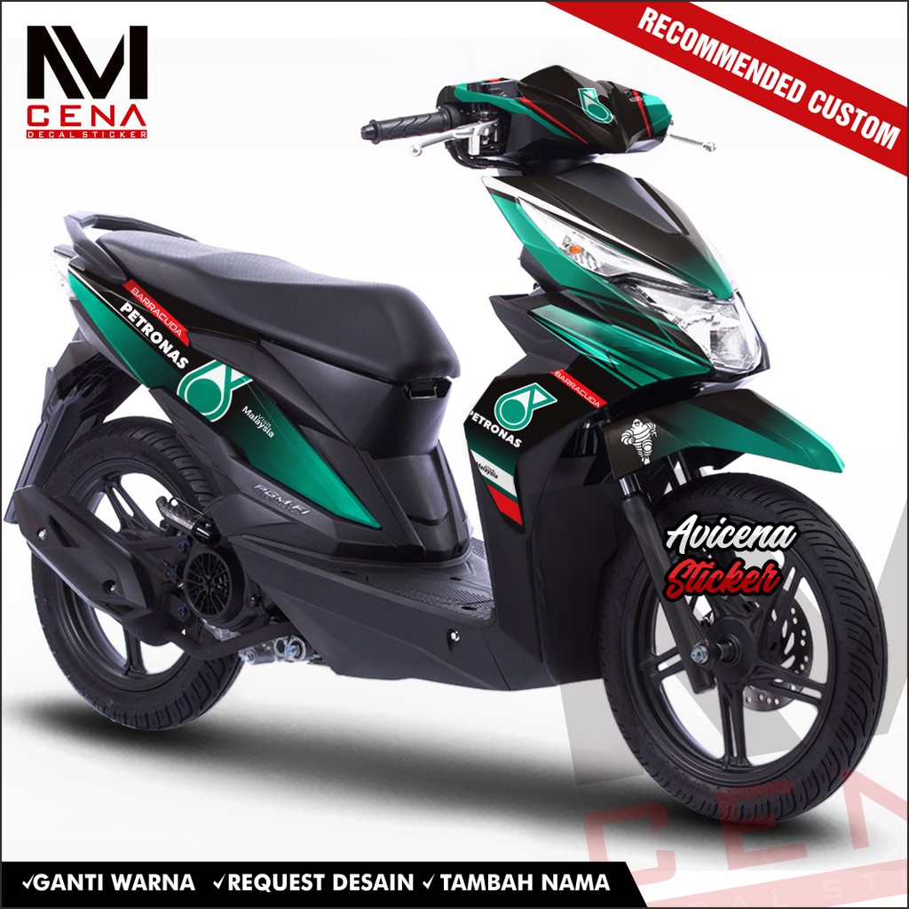 Jual Decal Sticker Honda Beat Street Full Body 2017 2018 2019 Dekal ...