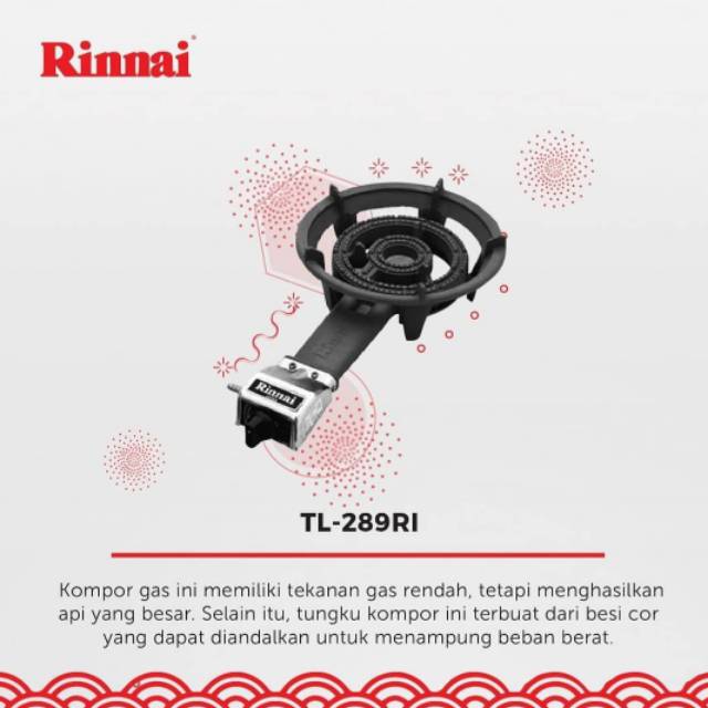 Jual KOMPOR GAS RINNAI TL 289 RI/KOMPOR CATHERING | Shopee Indonesia