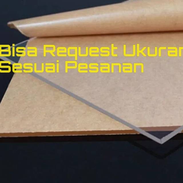 Jual Akrilik Bening 2mm 30x90cm Acrylic Sheet Lembaran | Shopee Indonesia