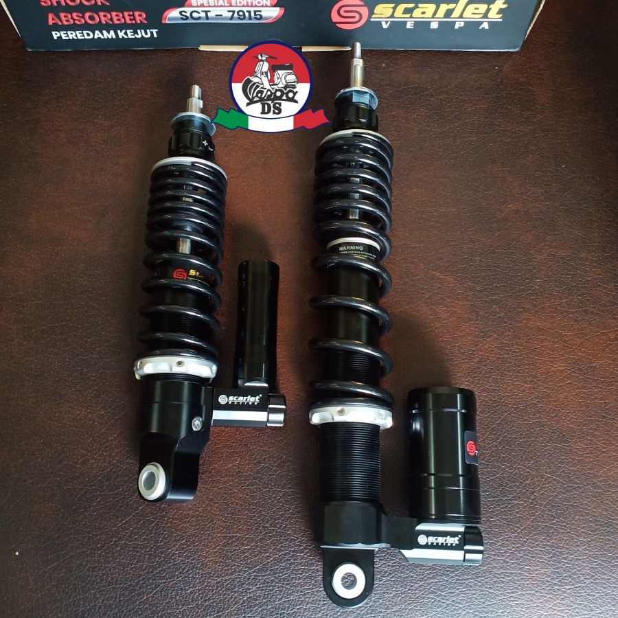 Jual Shock Tabung Scarlet Front & Rear Vespa Sprint 3V | Shopee Indonesia