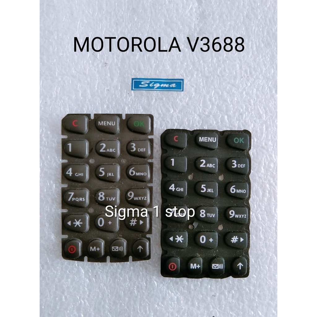 Jual MOTOROLA V3688 TOMBOL LUAR KEYPAD MOTOROLA JADUL | Shopee Indonesia