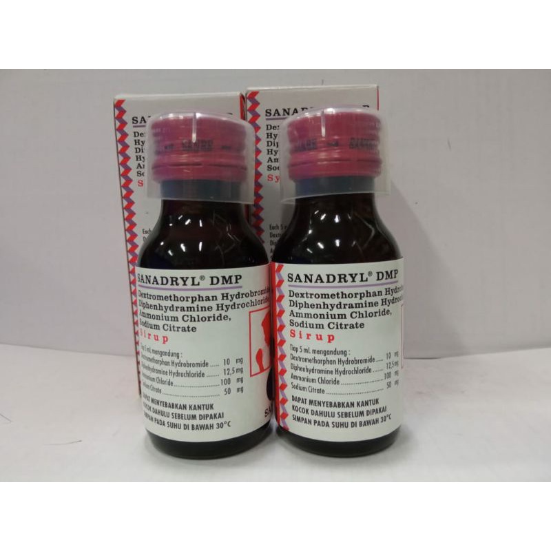 Jual SANADRYL DMP Syrup 60 ml | Shopee Indonesia