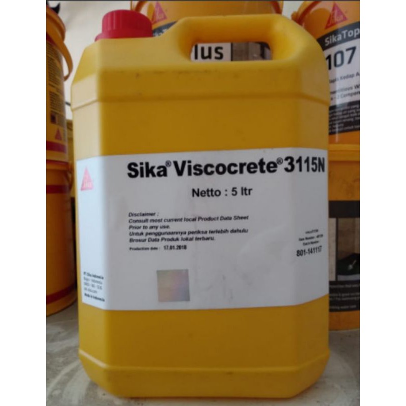 Jual SIKA sika viscocrete 3115N 5ltr | Shopee Indonesia