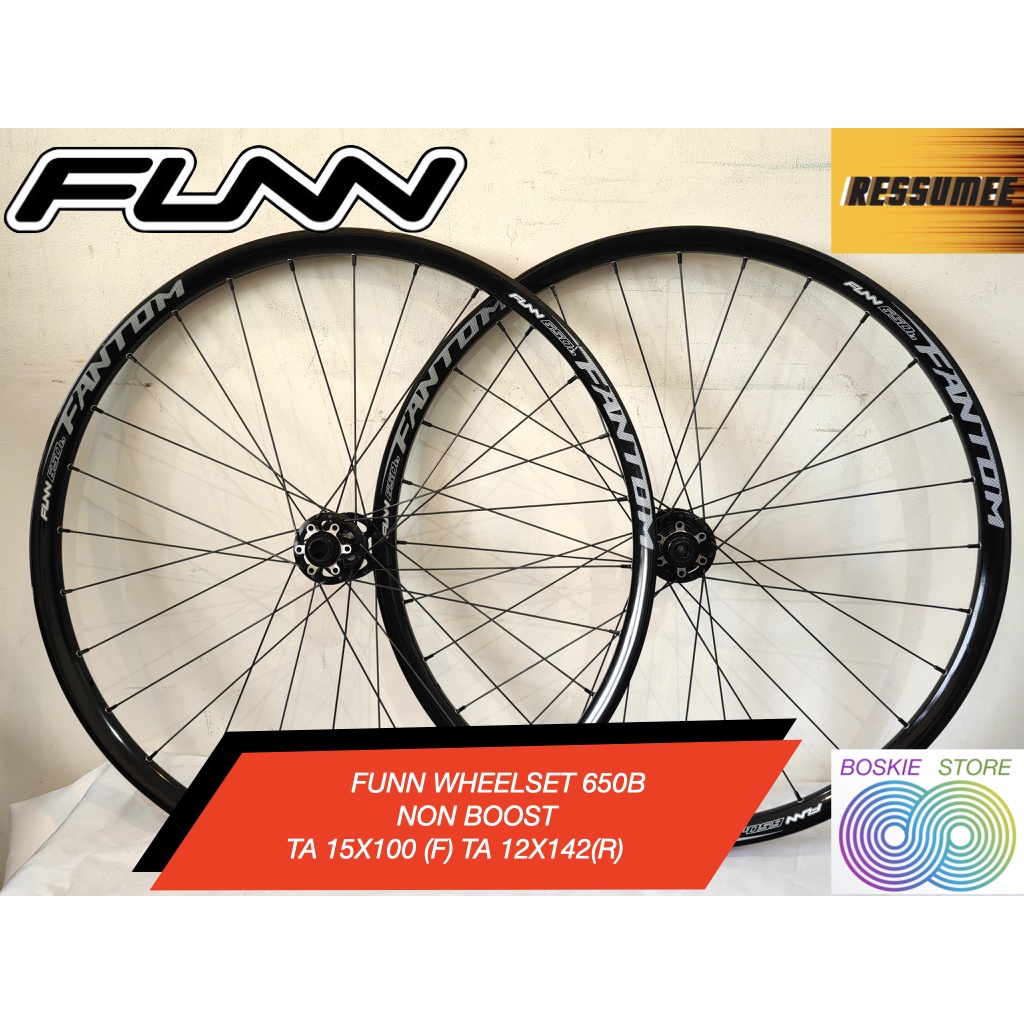 Jual Wheelset MTB Funn Fantom Velg Rims 650B 27,5 27.5 Mint Condition ...