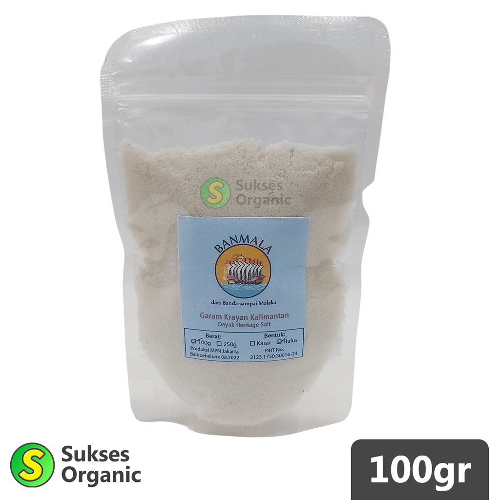 Jual Garam Krayan Suku Dayak Dataran Tinggi Kalimantan Utara 100g ...