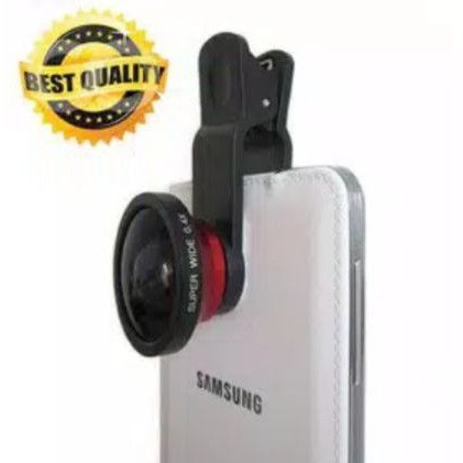 Jual LENSA HP SUPER WIDE 0,4 X U004 JEPIT PANJANG KLIP HP LENSA ...