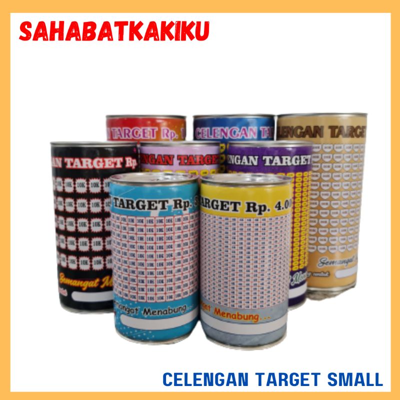 Jual Celengan Target Ready Small / Celengan target viral | Shopee Indonesia