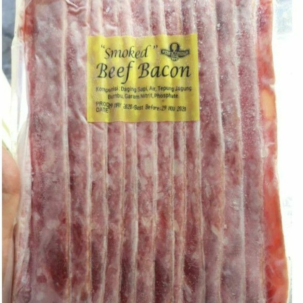 Jual Smoked Beef Bacon Slice | Shopee Indonesia