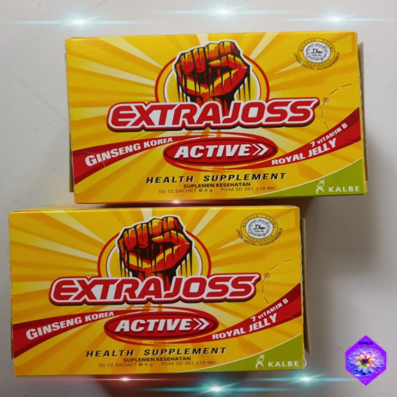 Jual extra joss active isi 12 sachet | Shopee Indonesia