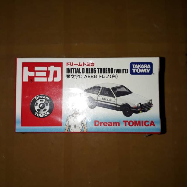 Jual Tomica Initial D AE86 Trueno Kap White Takara Tomy Dream Segel Diecast Miniatur Mainan ...