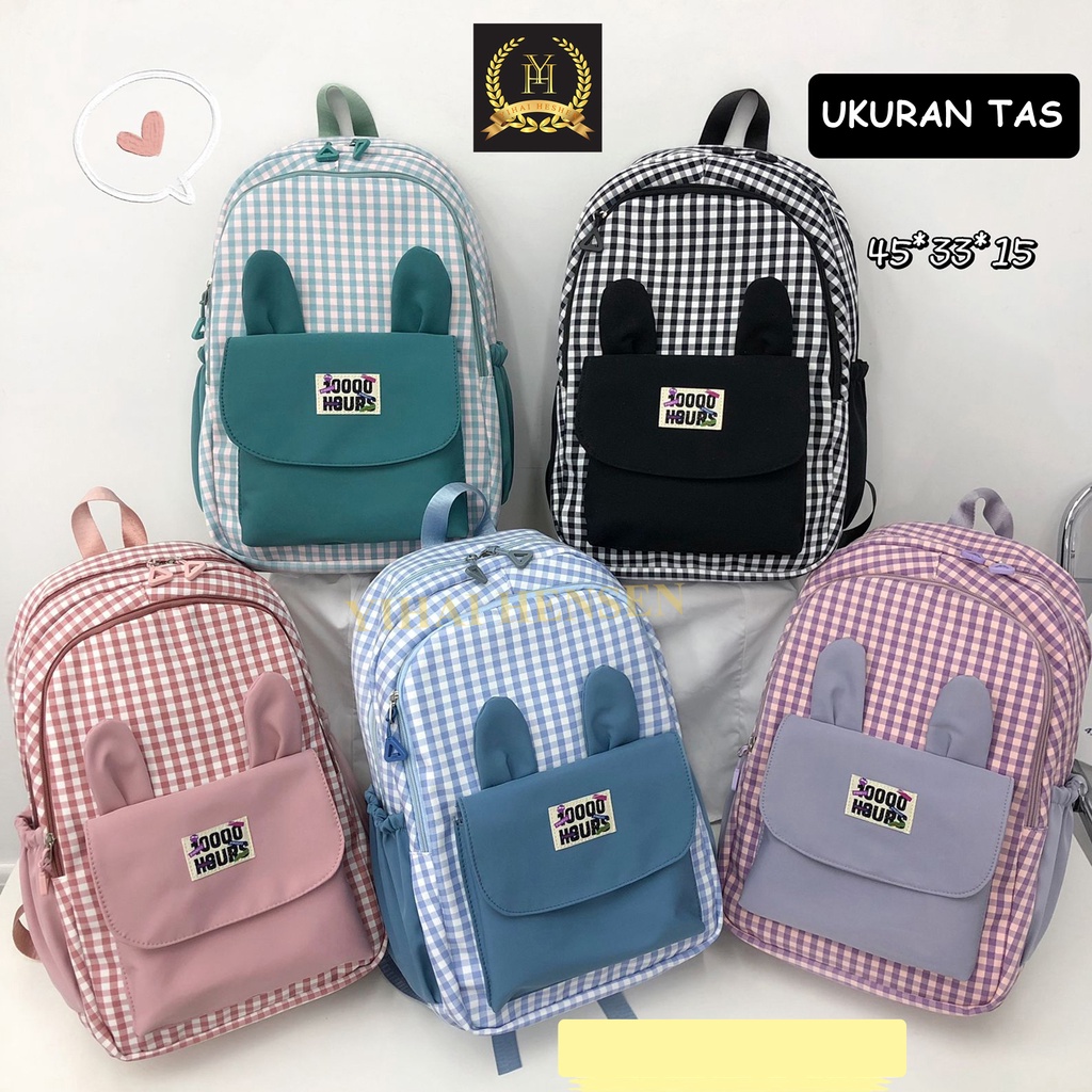 Jual [Y&H] Tas Ransel Anak Sekolah Backpack Fashion Wanita Tas Anak Perempuan Tas Sekolah Anak ...