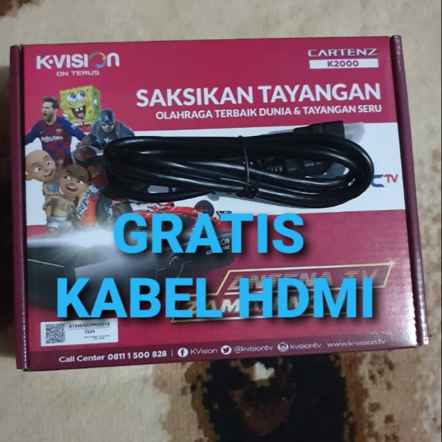 Jual Receiver parabolaKvision K2000 K vision K2000 | Shopee Indonesia