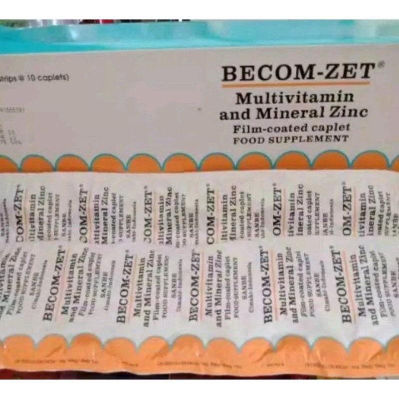 Jual Vitamin Becom Zet Terlengkap & Harga Terbaru Mei 2026 | Shopee ...