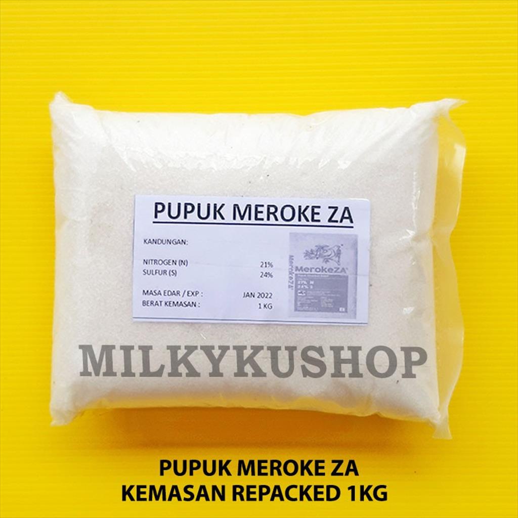 Jual PUPUK MEROKE ZA 1 KG KEMASAN REPACK AMONIUM SULFAT | Shopee Indonesia