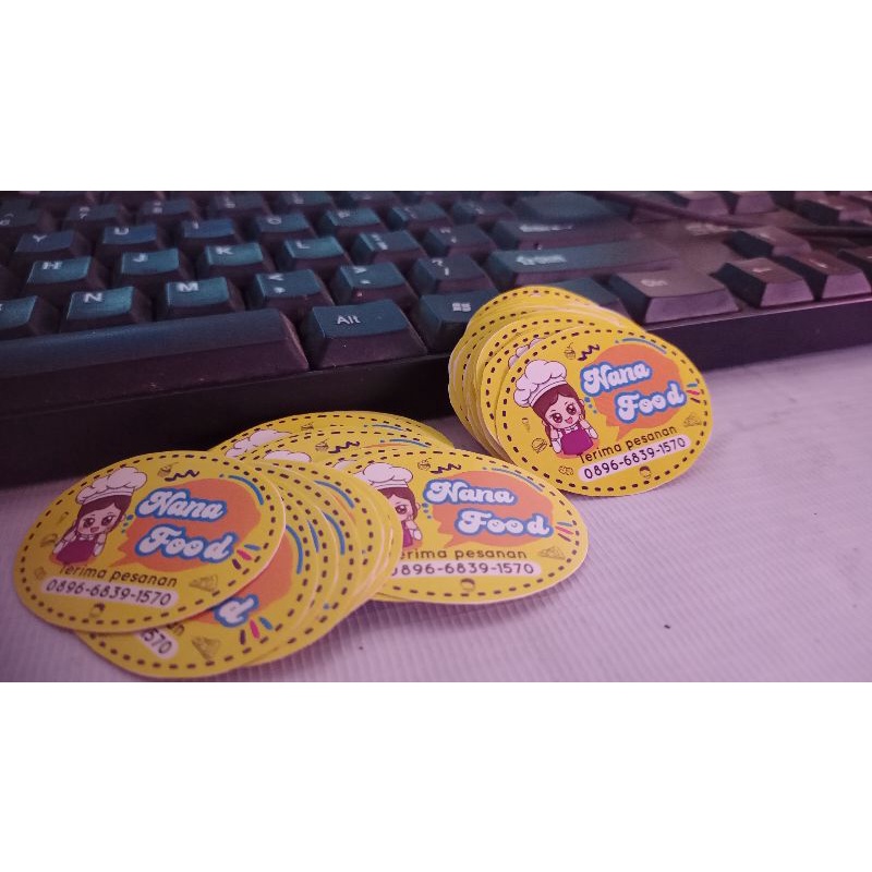 Jual STIKER LABEL BUAT PRODUK UMKM UKURAN 1 LEMBAR F4 | Shopee Indonesia