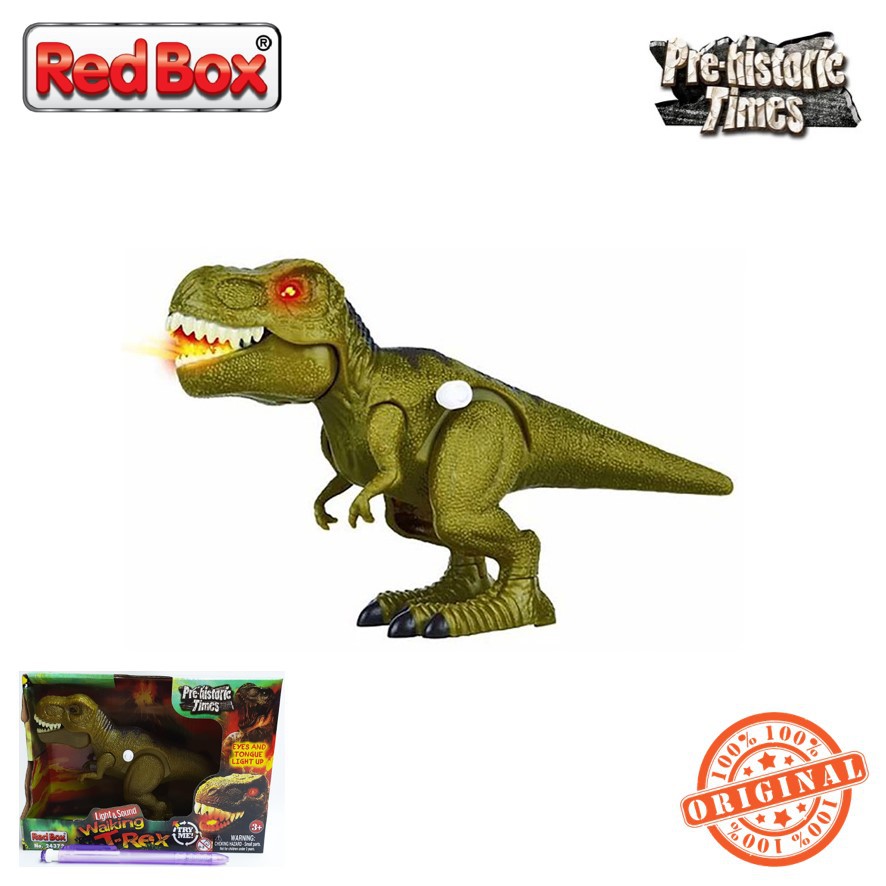 Jual Red Box Toy Pre-Historic Times Walking T-Rex 24372 RedBox Dinosaur ...