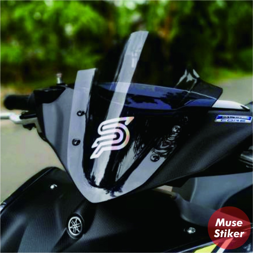Jual Stiker Logo SP Speed People Cutting Anti Air Variasi Helm Emblem ...