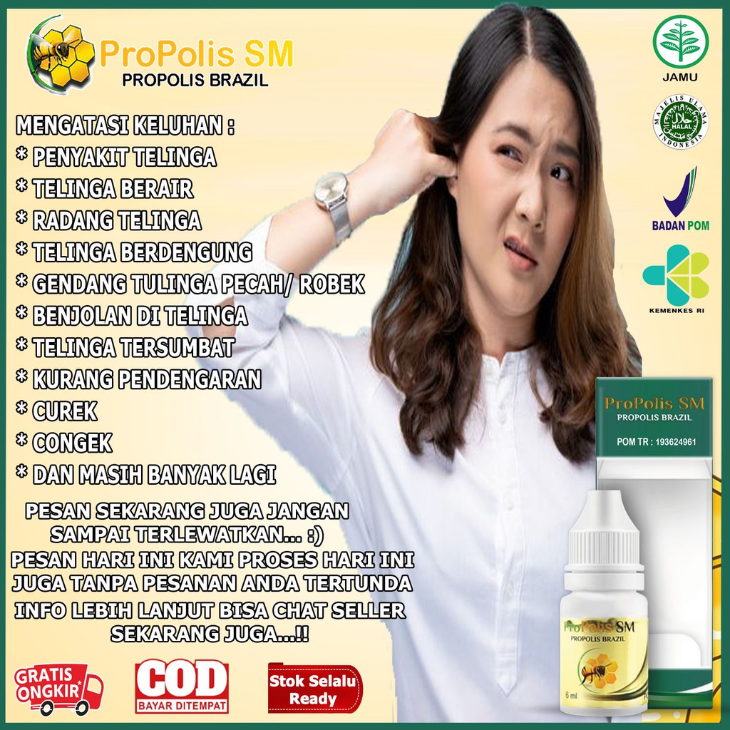 Jual Obat Herbal Penyakit Telinga Conge Telinga Berair Telinga ...