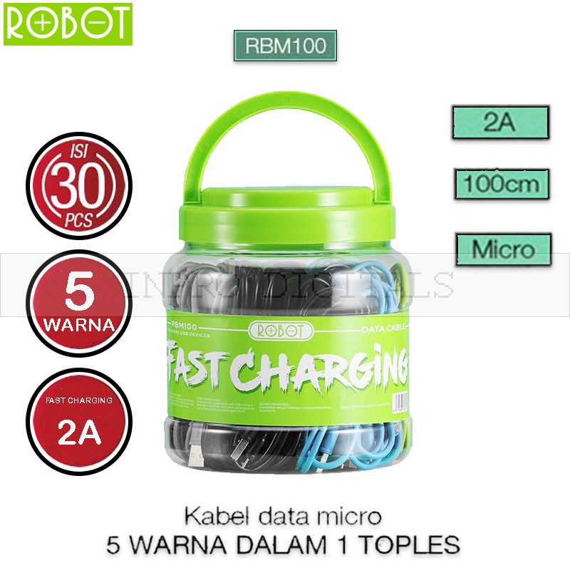 Jual Kabel Data ROBOT RBM100 (Satuan) | Shopee Indonesia