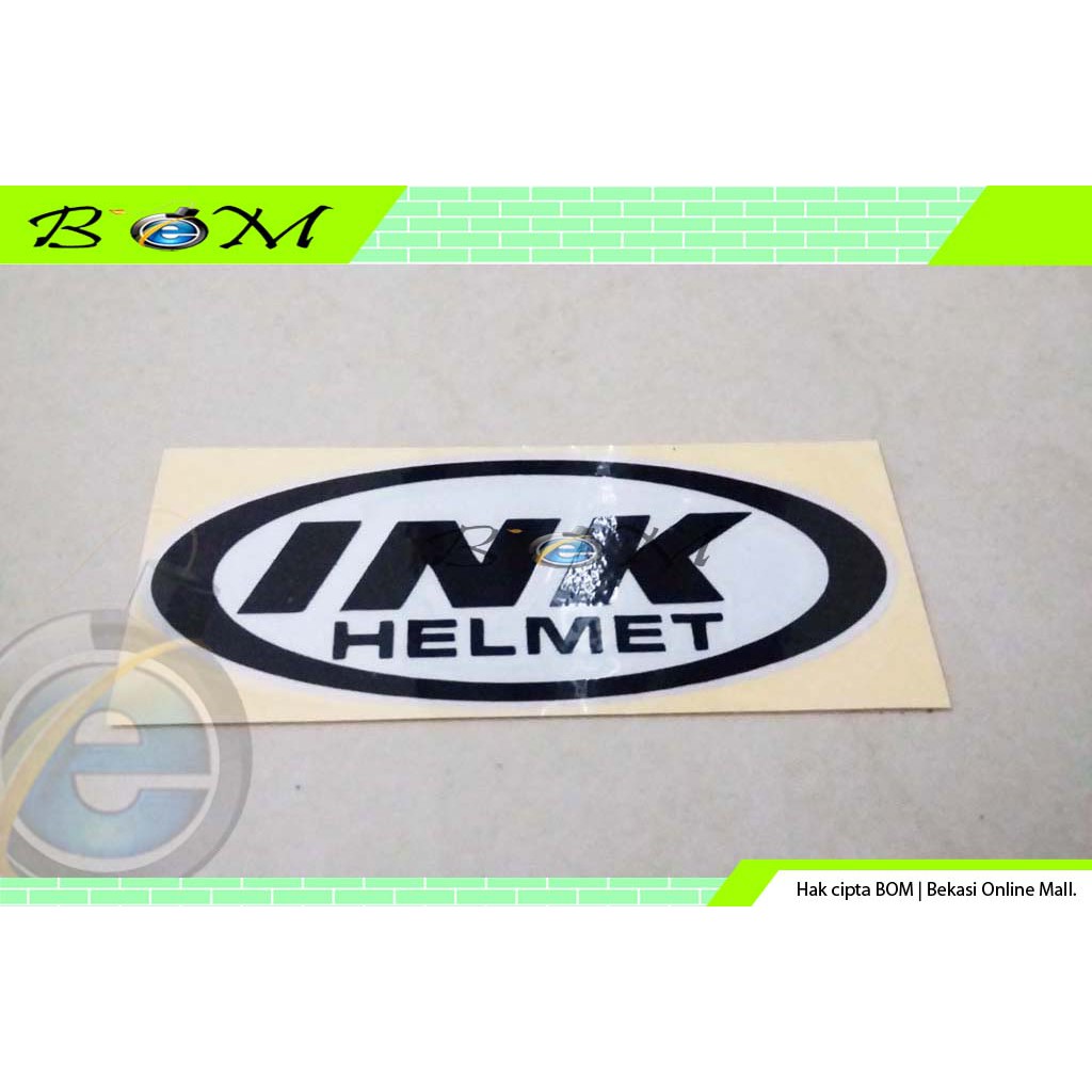 Jual sticker stiker logo lambang tulisan cutting helm helmet ink model ...