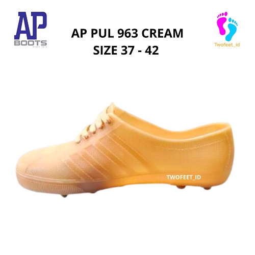 Jual Sepatu Karet AP Boots Multi Fungsi- AP PUL BOLA 963 Cream - AP ...