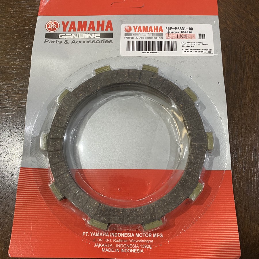 Jual B 45P PLAT KOPLING KAMPAS YAMAHA MOTOR BYSON R15 R 15 OLD LAMA ...