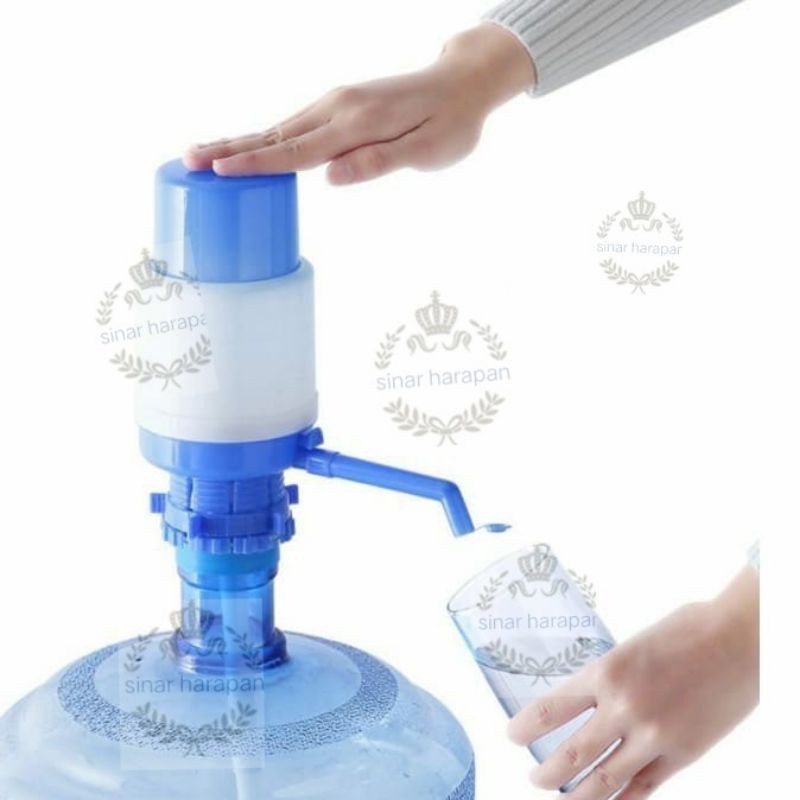 Jual Pompa manual air water pump galon plastik bukan elektrik body ...
