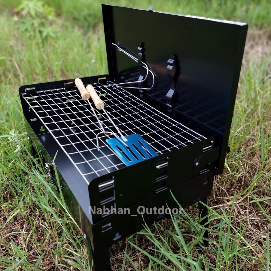 Jual Alat Panggang Portable - Alat Panggang Arang BBQ Outdoor - Set ...