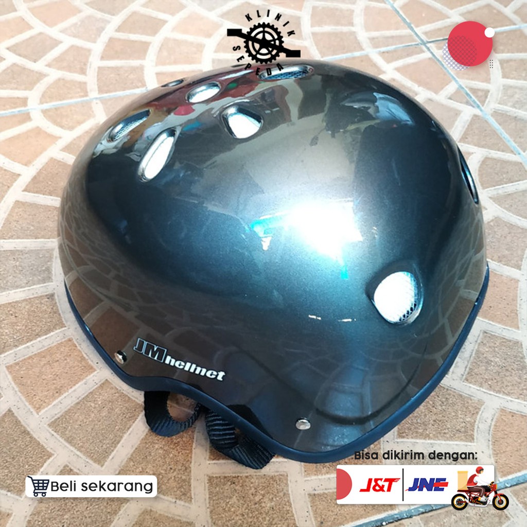 Jual Helm Batok Sepeda Bmx Hitam Merah Abu Abu Komponen Sepeda ...