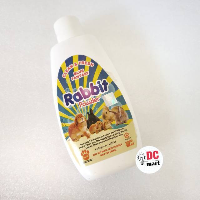 Jual Bedak Kelinci Rabbit Powder / Talcum Wangi / Harum Raid All Powder ...
