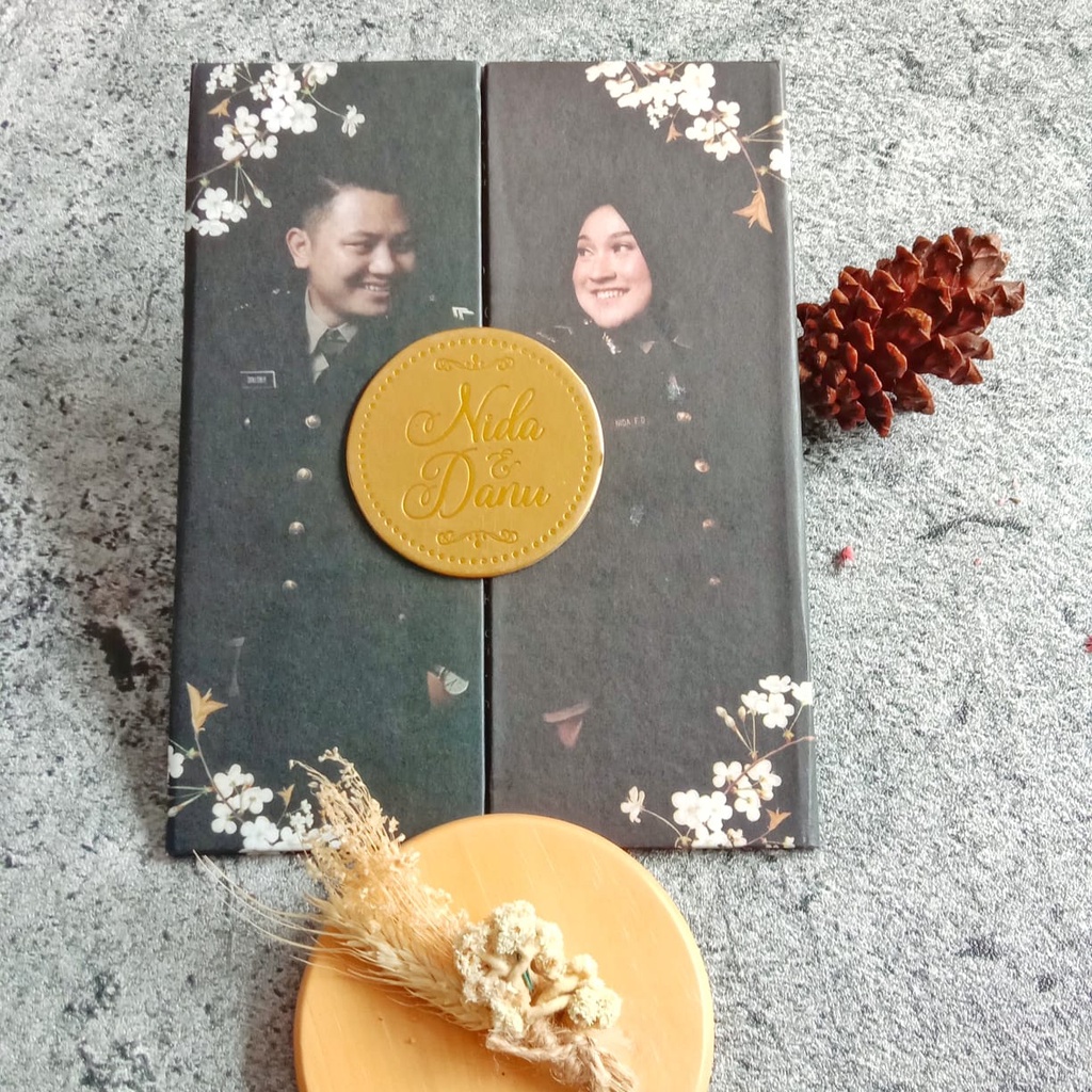 Jual UNDANGAN PERNIKAHAN HARD COVER TRIPLE BOARD | UNDANGAN PERNIKAHAN ...