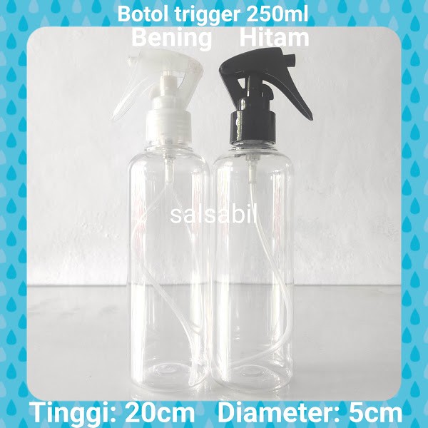 Jual Botol trigger 250ml bening | Shopee Indonesia