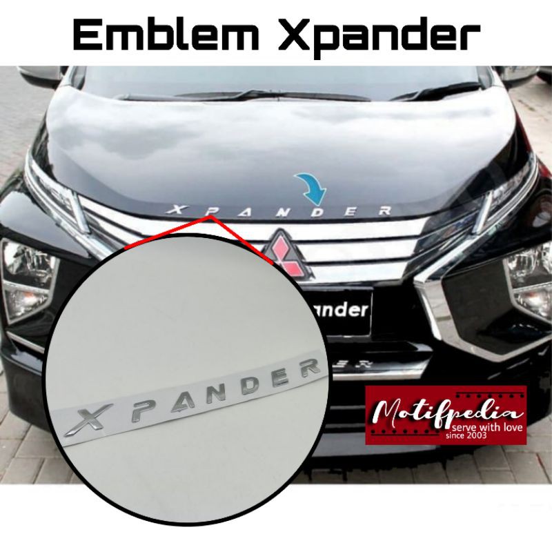 Jual EMBLEM XPANDER / LOGO MOBIL XPANDER MURAH / EMBLEM LOGO XPANDER ...