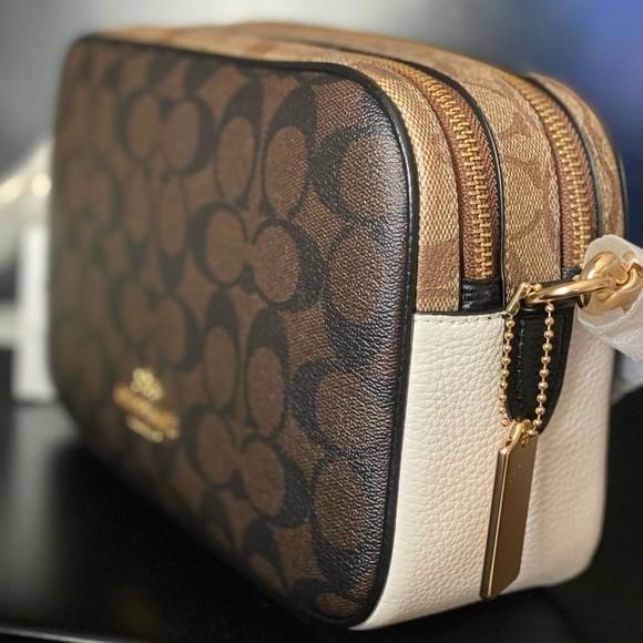 Jual [ORIGINAL] COACH Jes Crossbody In Blocked Signature Canvas Original | Shopee Indonesia