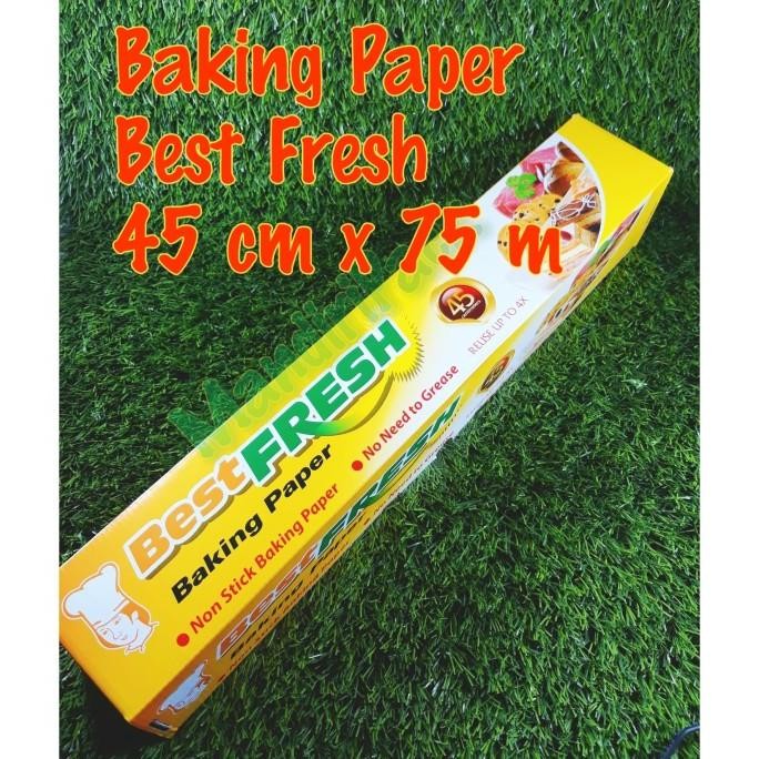Jual KERTAS ROTI BAKING PAPER BAKING BEST FRESH 45 cm x 75 Meter ...