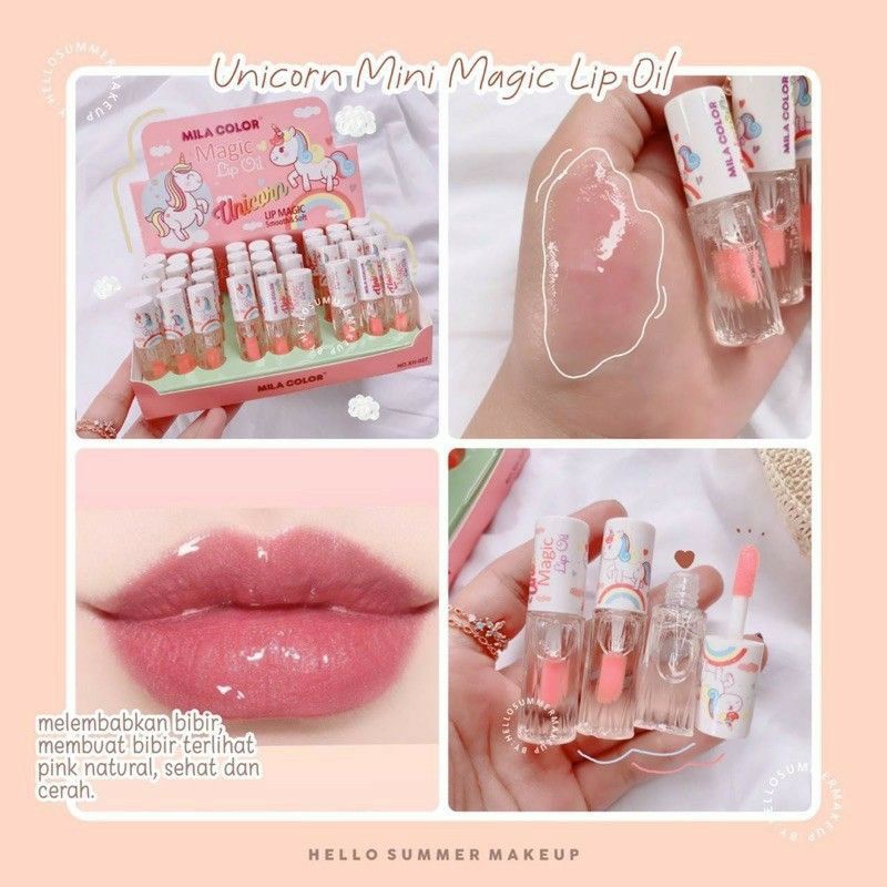 Jual [perbox] Lip oil Magic Unicorn Mila Color | Shopee Indonesia
