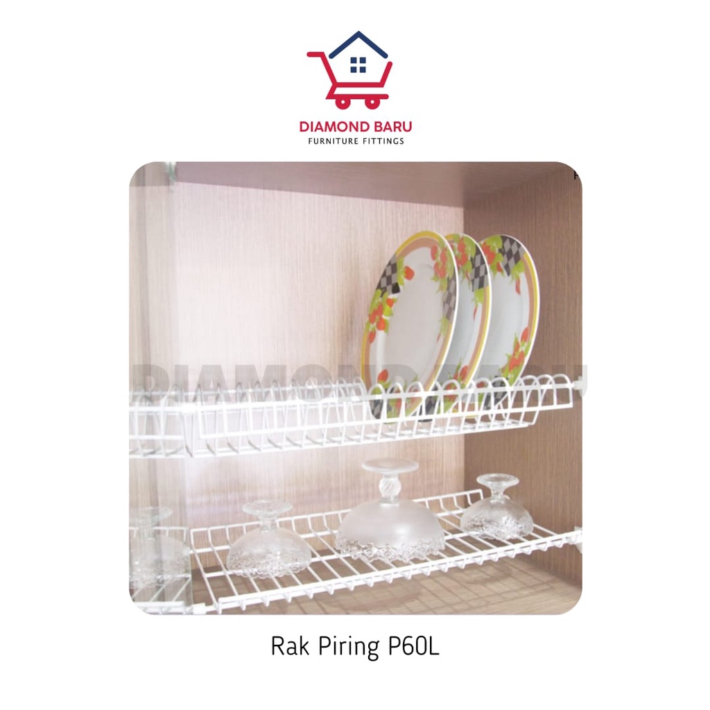 Jual Rak Modelline | Rak Piring dan Gelas Gantung | Rak Modelline P60L | Rak Lemari Dapur | Rak ...
