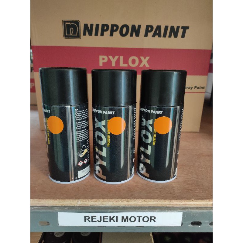 Jual CAT PYLOX 318 CHRYSANT ORANGE CAT SEMPROT 300CC NIPPON PAINT ...